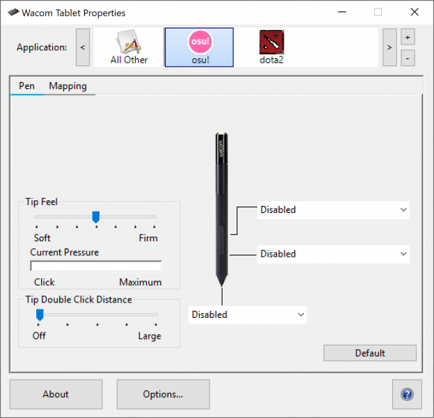 Wacom Tablet玩osu!的设置方法 | Drown in Codes